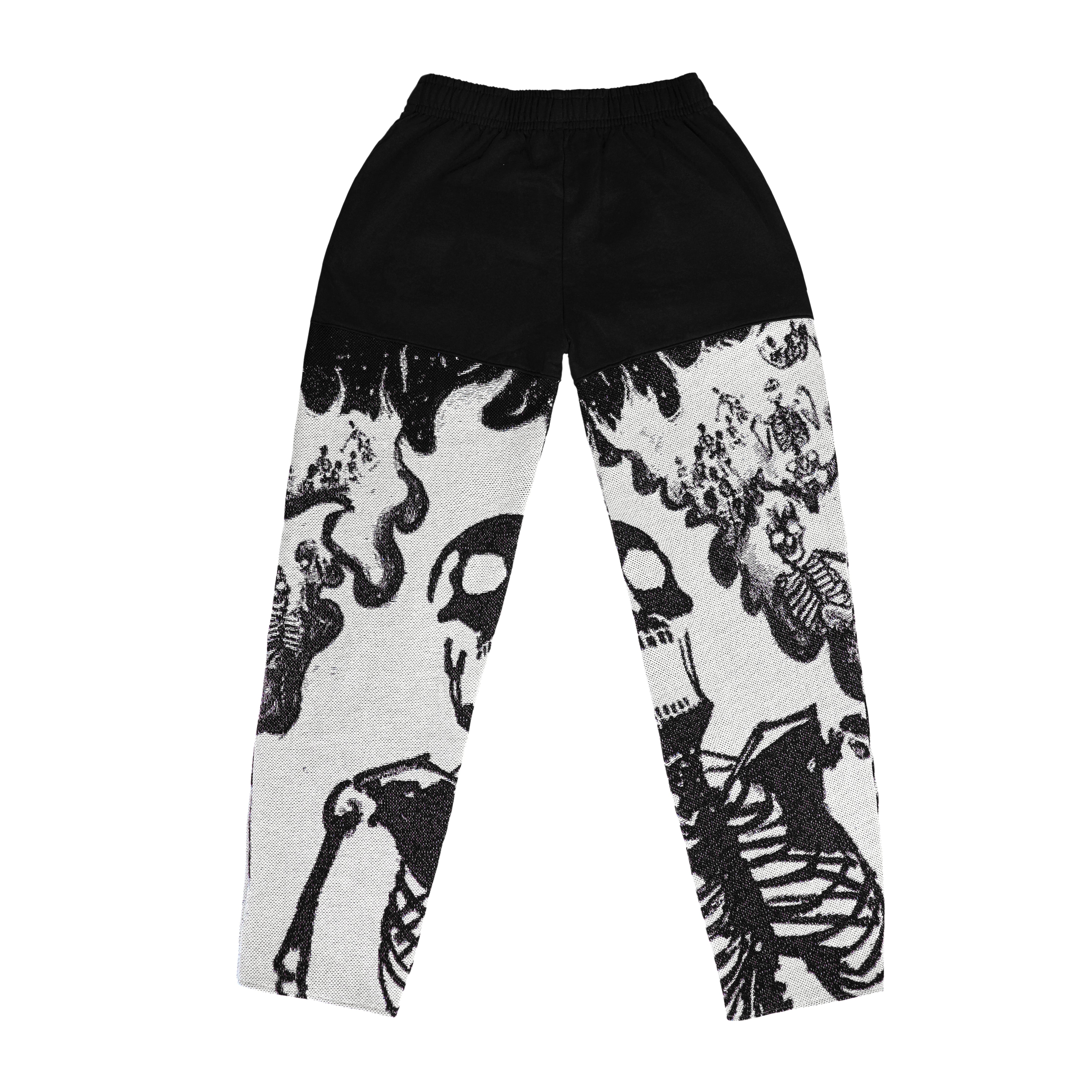 "Flaming Skeletons" sweatpants 1 of 1 (L) – Artifice.
