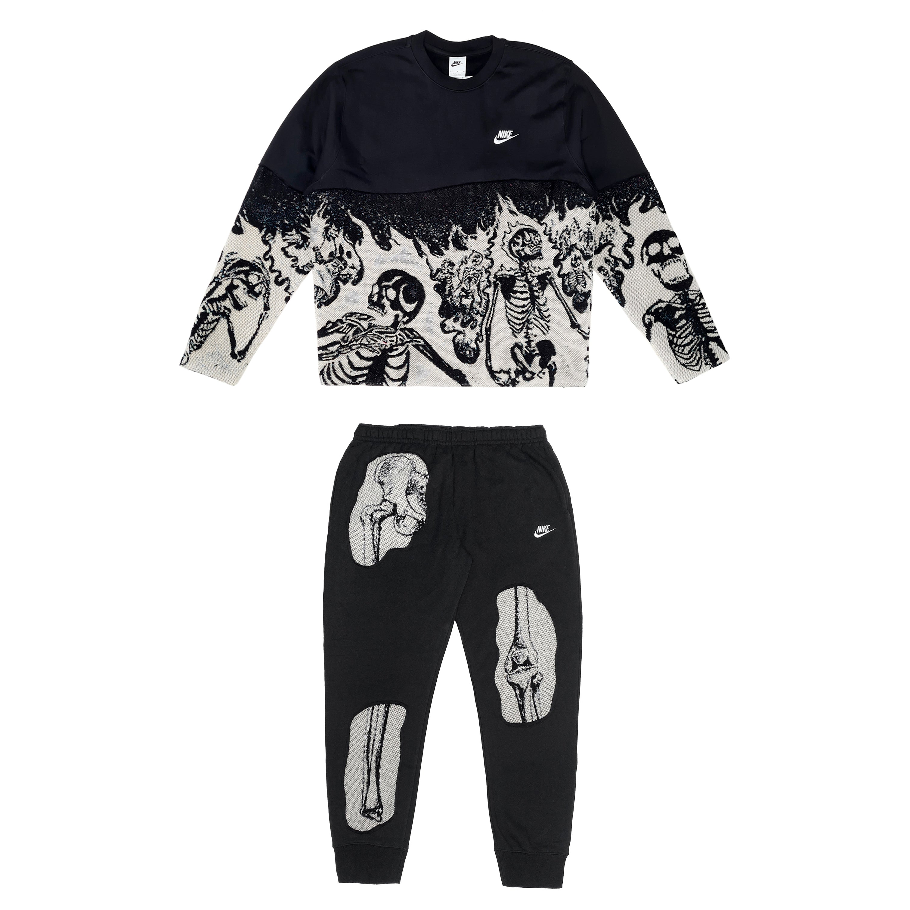 "Skeleton" reworked Nike jogging – Artifice.